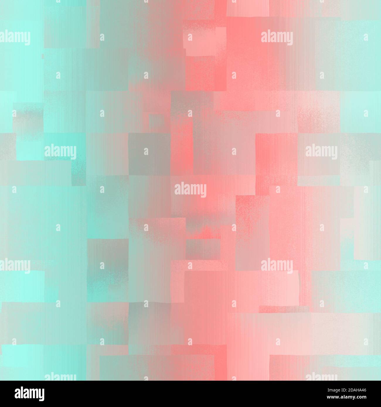 Seamless rectangle geo tile mosaic pattern swatch Stock Photo - Alamy