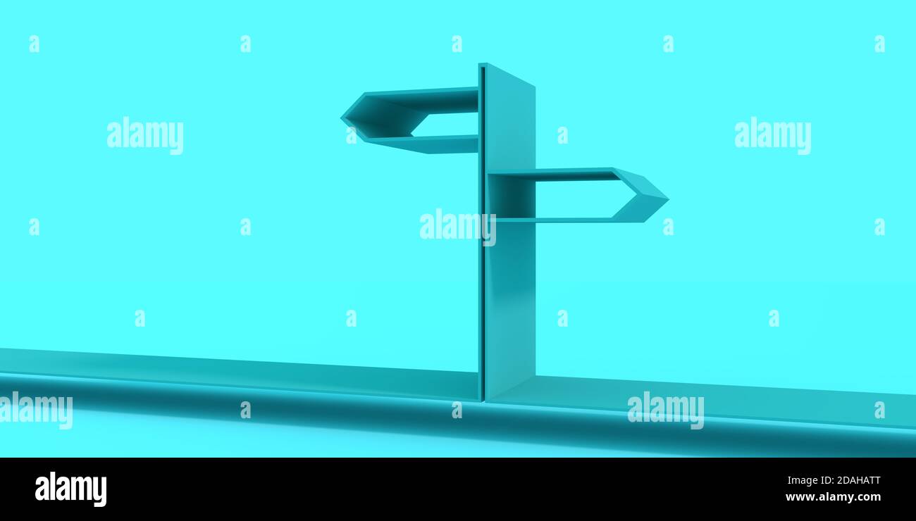 Road arrow sign Stock Photo - Alamy