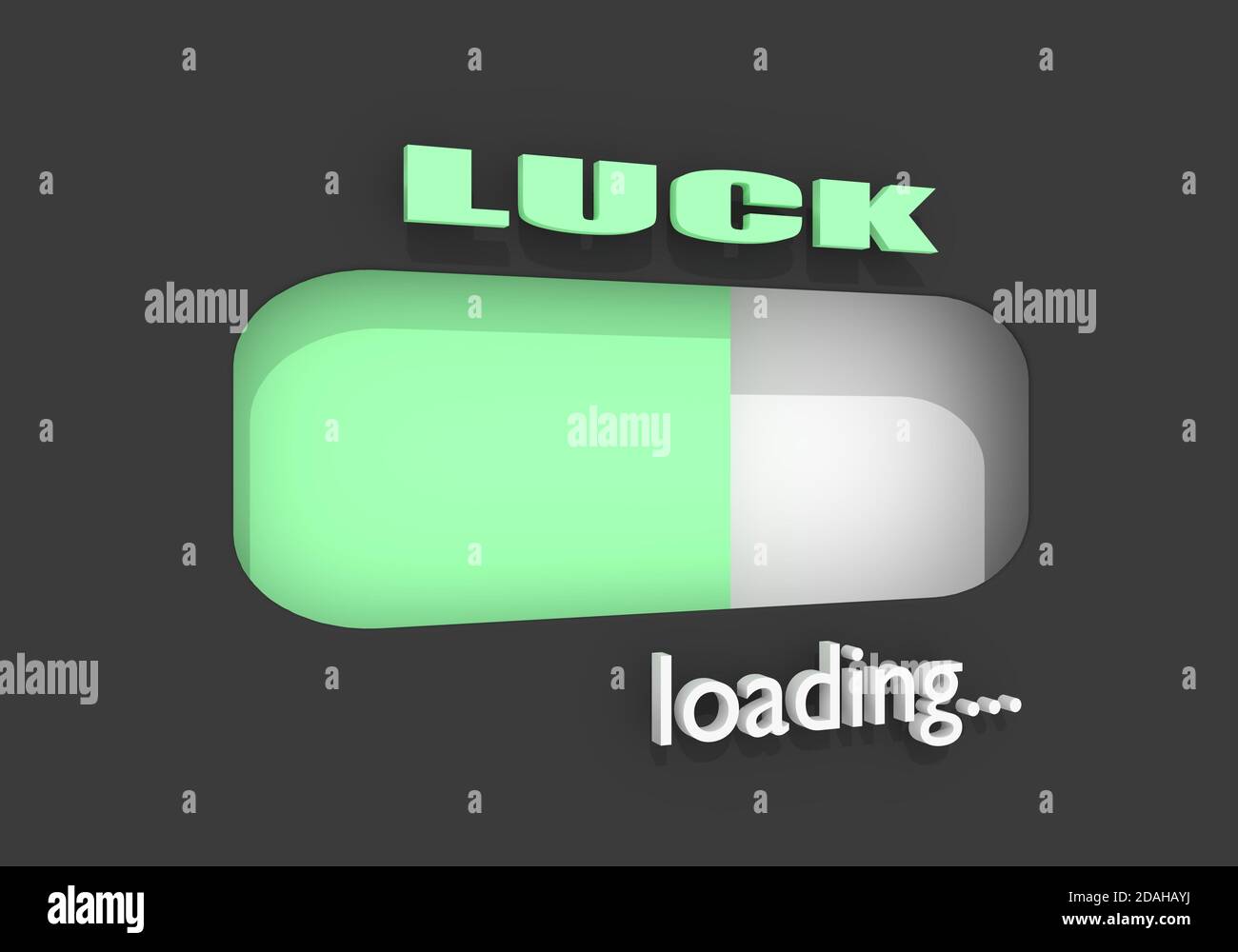 Luck meter concept Stock Photo - Alamy