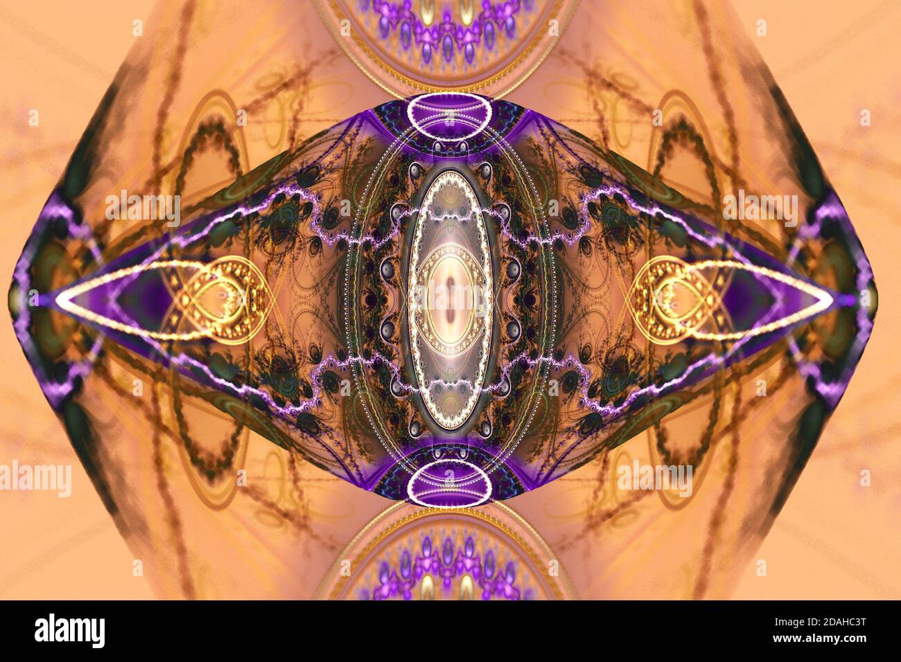 Yellow fractal render wallpaper backdrop cover Stock Photo - Alamy