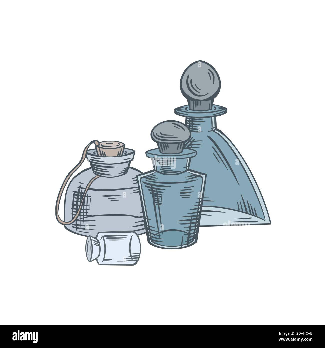 Small potions Stock Vector Images - Alamy