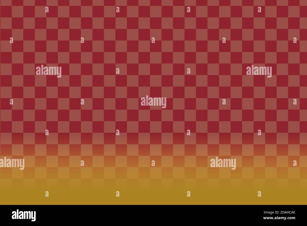 Japanese checkered pattern with small red blocks in gold gradient Stock ...
