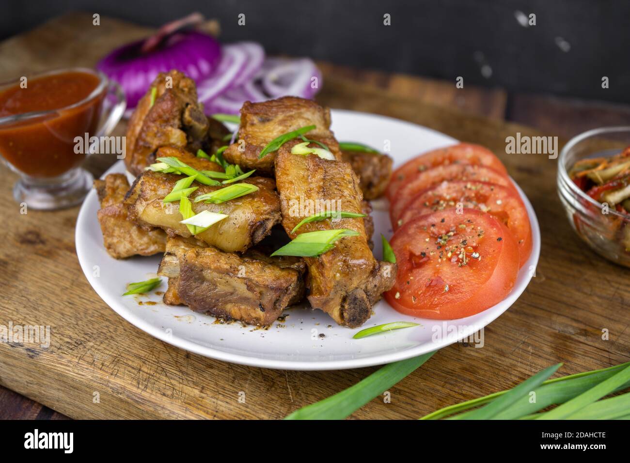 Barbeque plate hi-res stock photography and images - Alamy