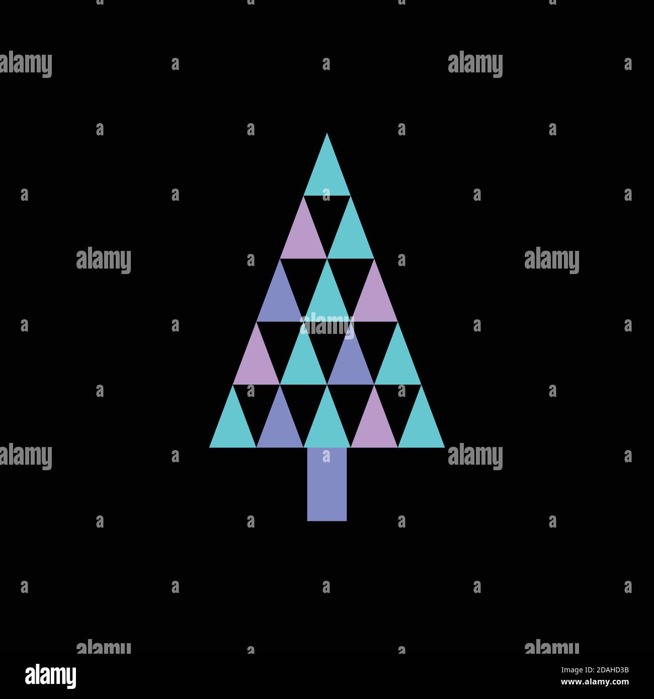 Violet triangle Stock Vector Images - Alamy