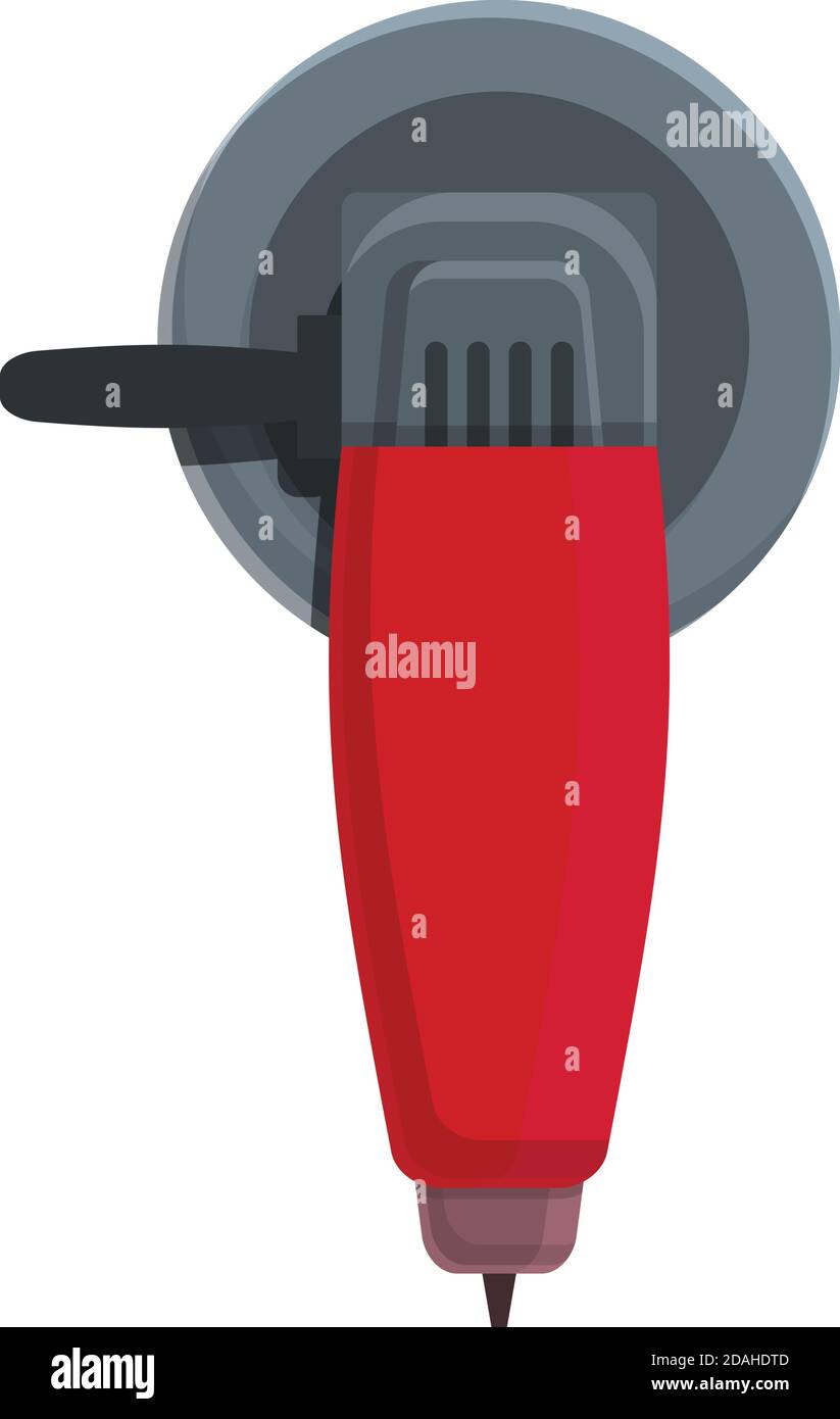 Construct grinding machine icon. Cartoon of construct grinding machine ...