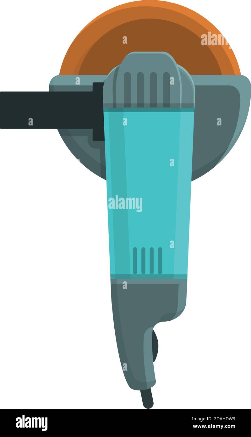 Grinding machine icon. Cartoon of grinding machine vector icon for web ...