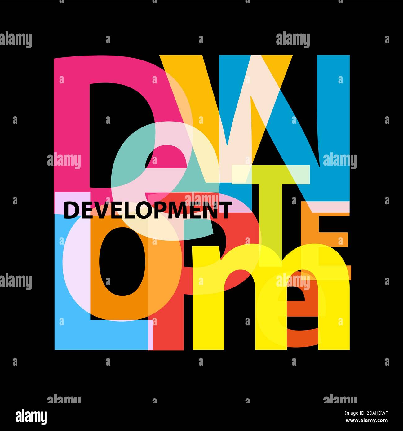 Example of development Stock Vector Images - Alamy