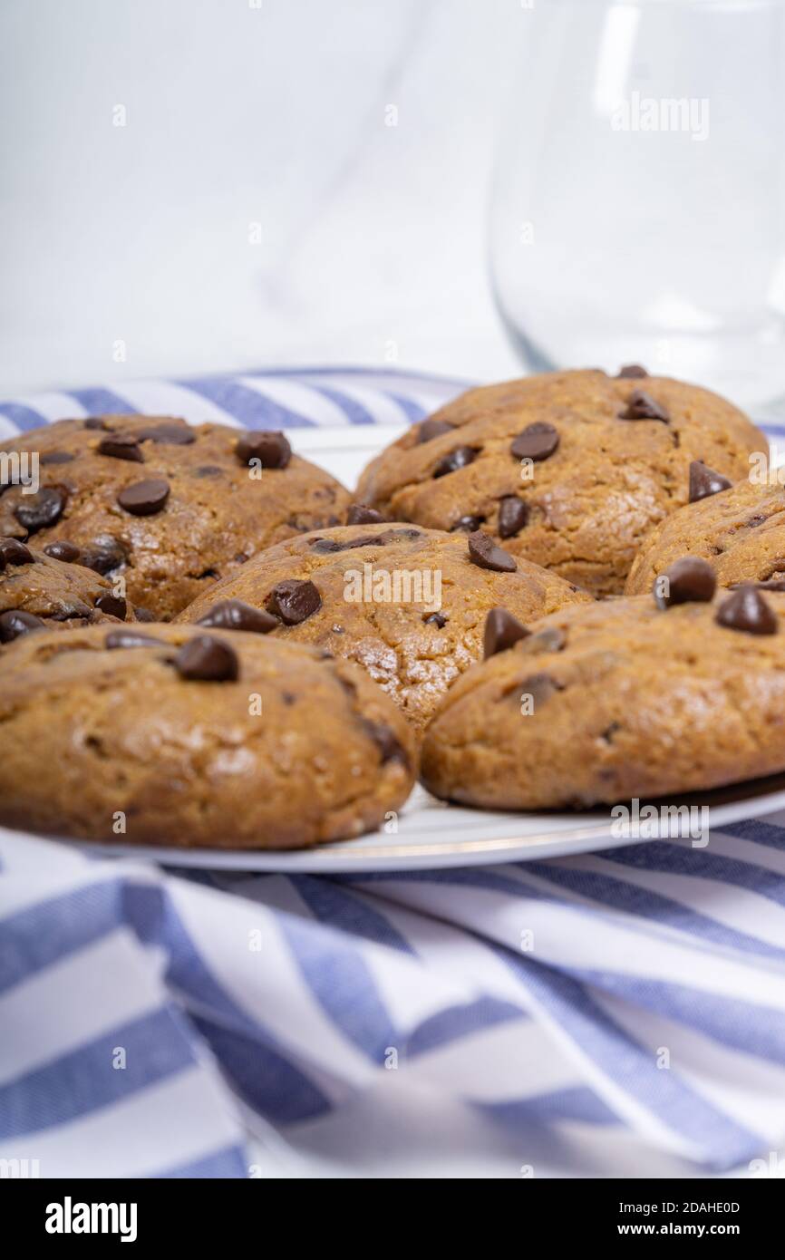 Soft Baked Cookies Stock Photo - Alamy