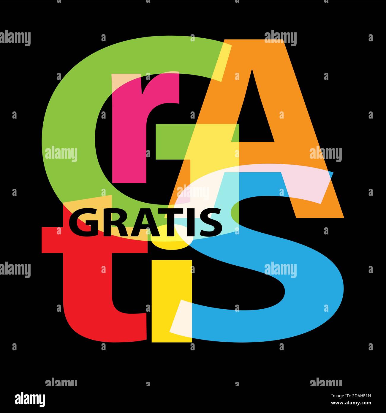 Vector Gratis. Broken text Stock Vector Image & Art - Alamy