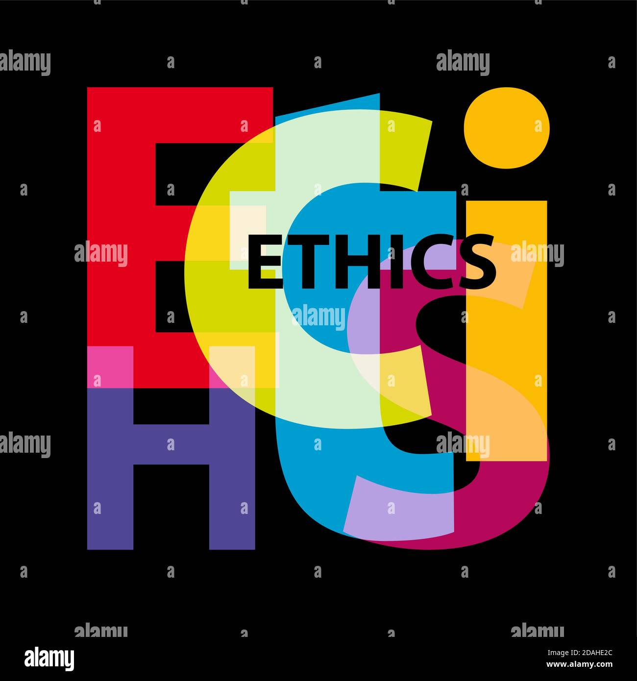 Ethics vector vectors hi-res stock photography and images - Alamy