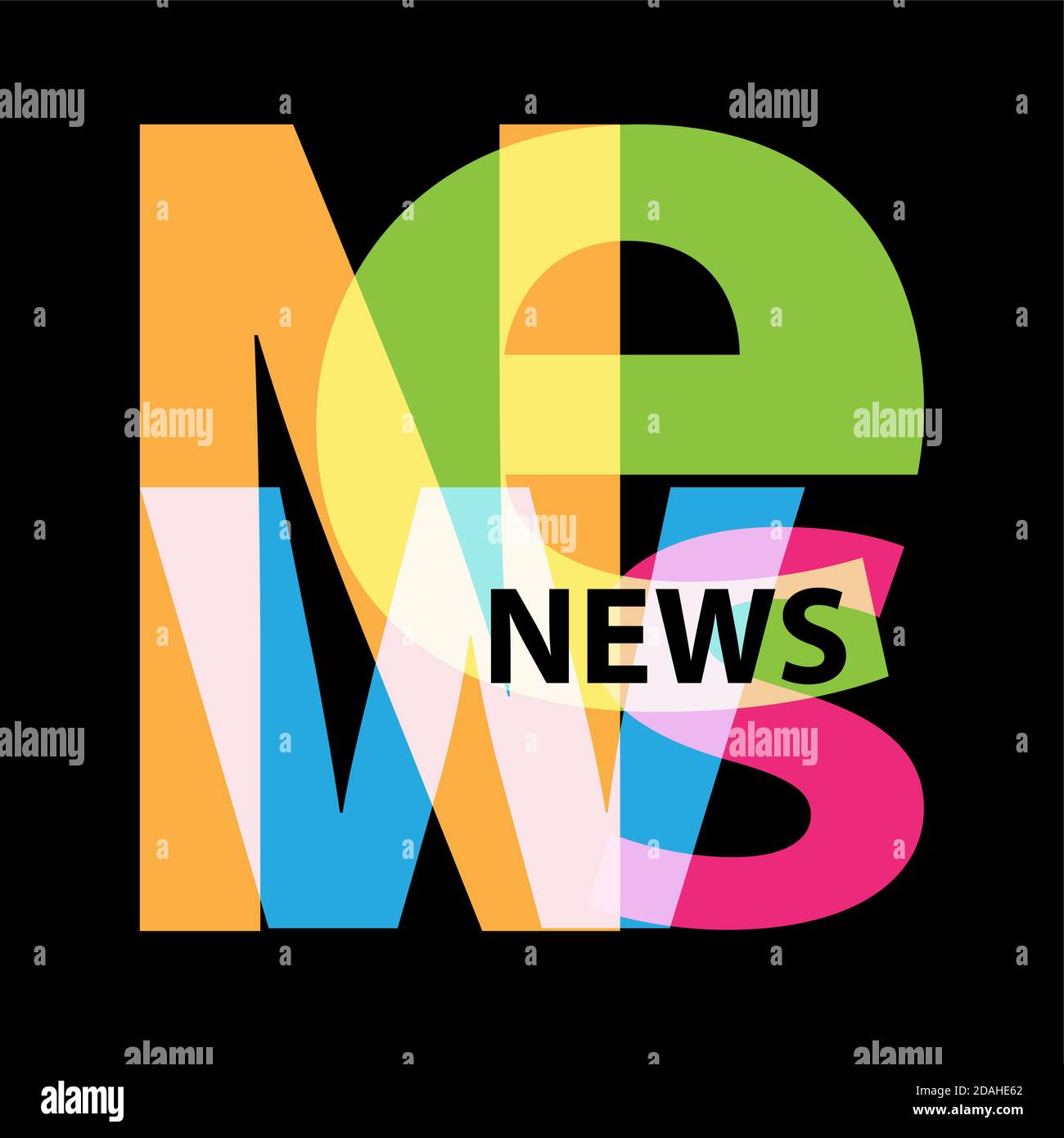 News project Stock Vector Images - Alamy