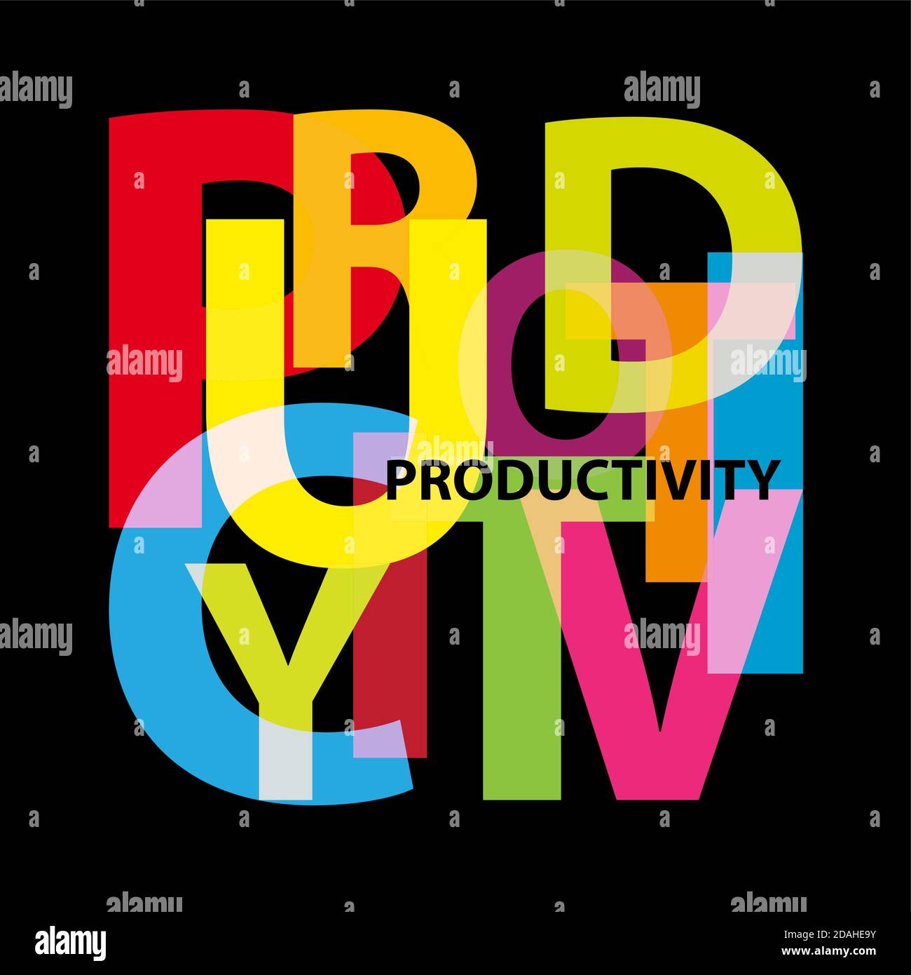 Productivity poster hi-res stock photography and images - Alamy