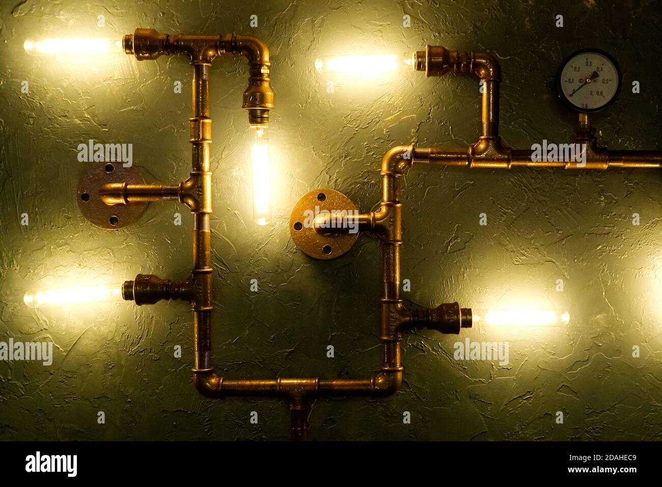 Building Water Industrial Interior Pipes High Resolution Stock ...