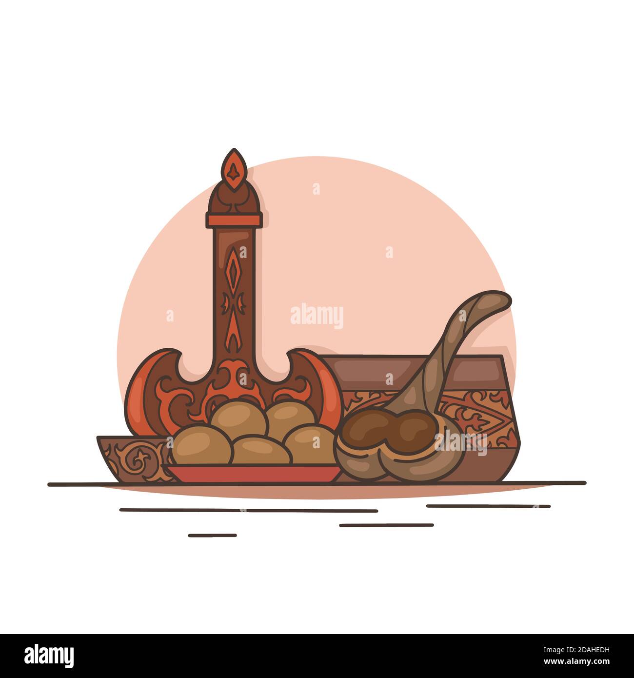 Kazakh holiday Stock Vector Images - Alamy