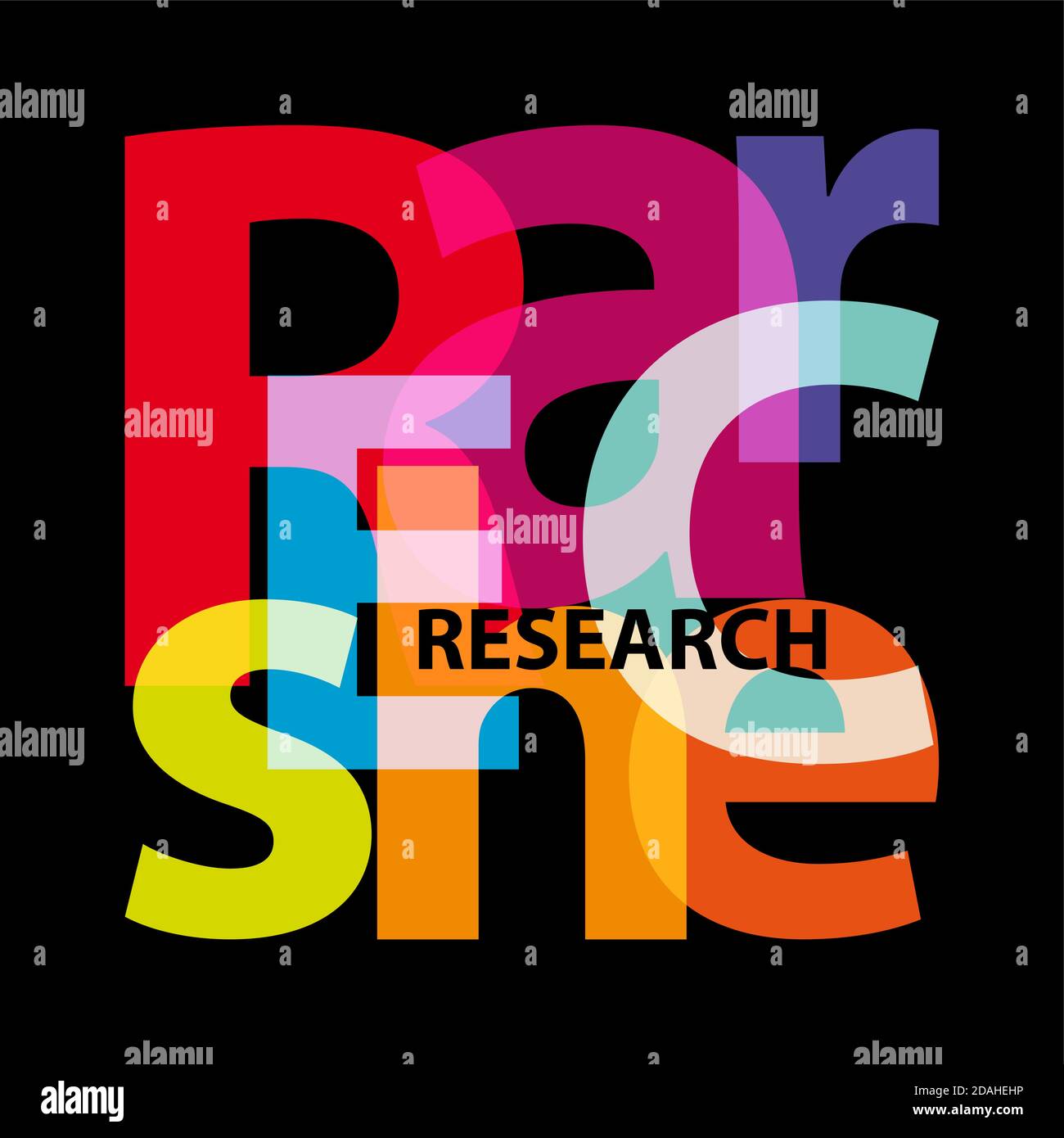 Research write Stock Vector Images - Alamy