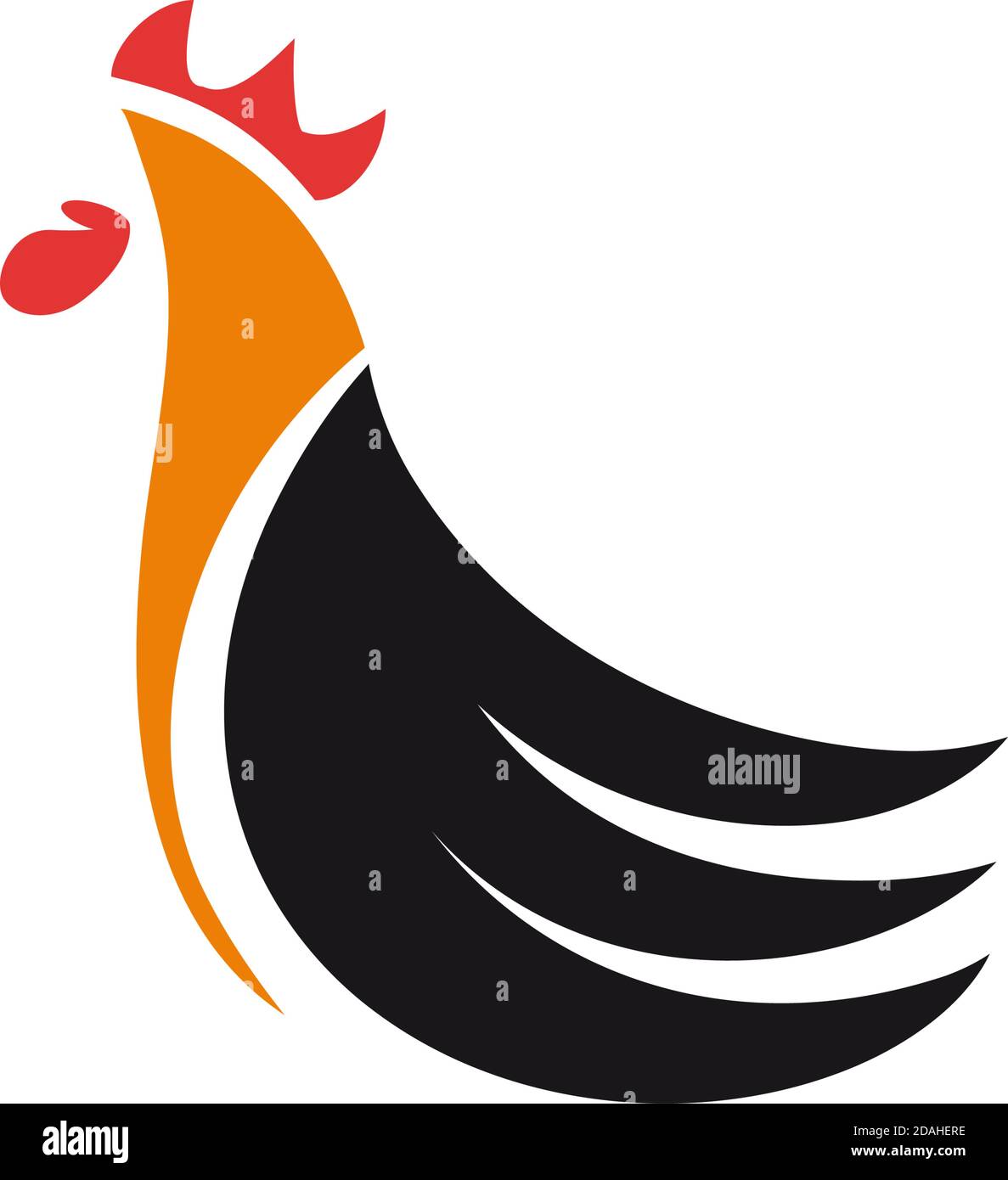 Vector sign abstract Rooster Stock Vector Image & Art - Alamy