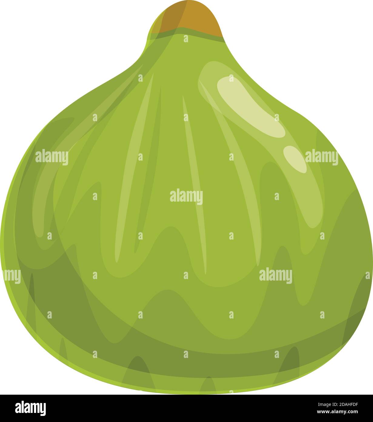 Raw fig icon. Cartoon of raw fig vector icon for web design isolated on ...