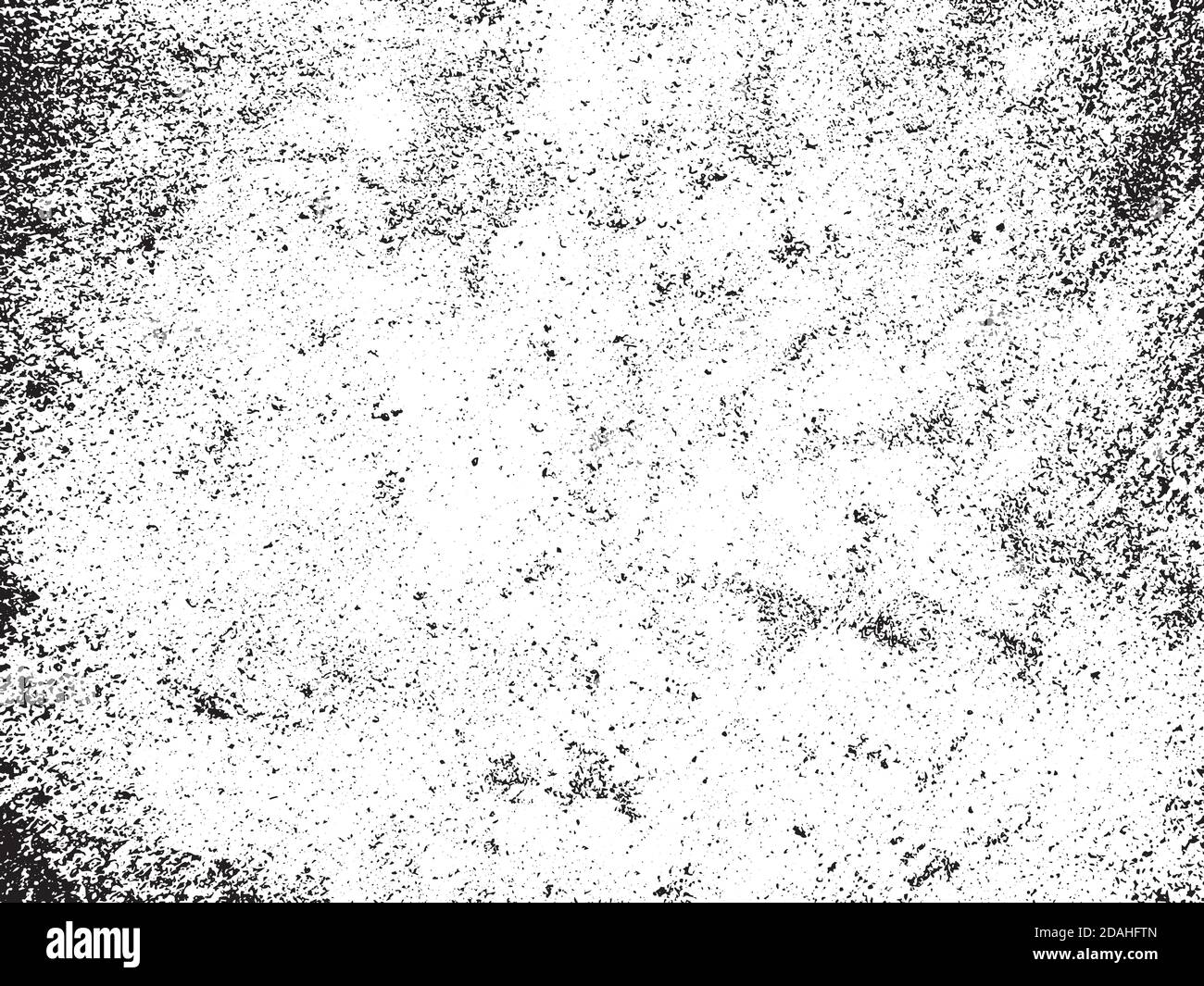 Black and white grunge. Distress overlay texture. Abstract surface dust ...