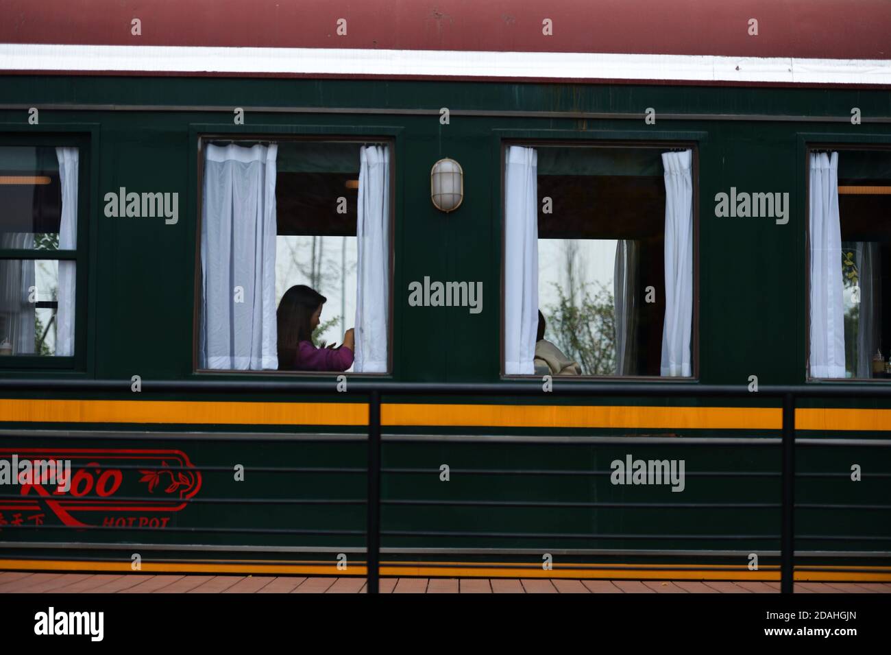 Train china pot hi-res stock photography and images - Alamy