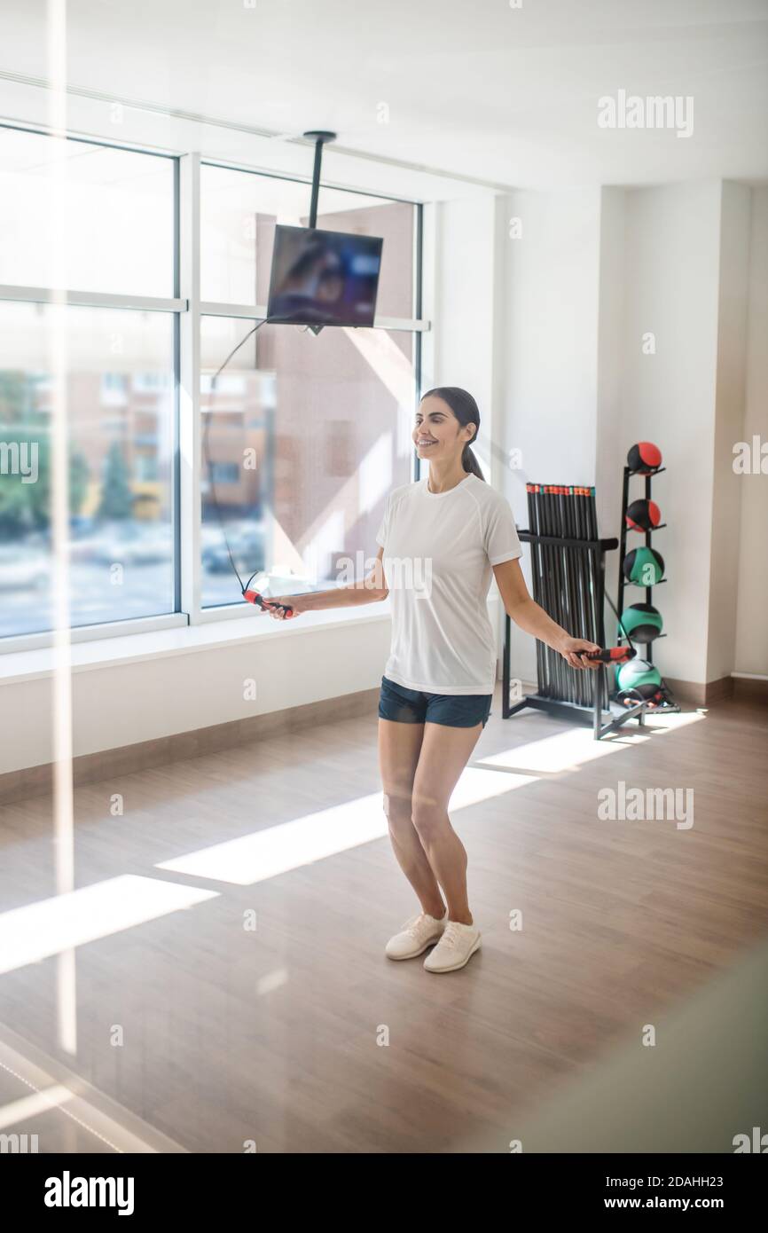 Long skipping rope hi-res stock photography and images - Alamy