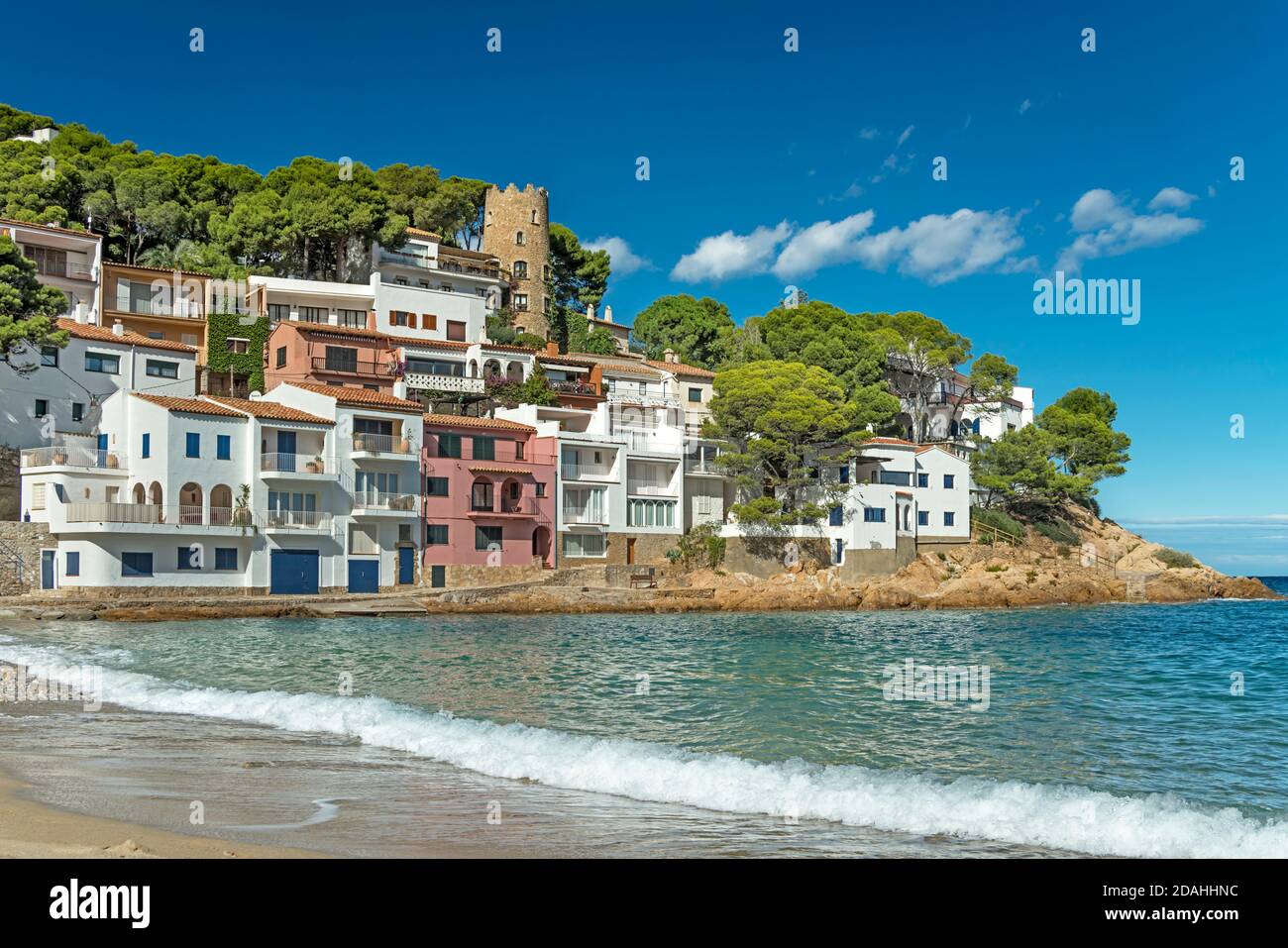 BEACH CALA SA TUNA BEGUR COSTA BRAVA CATALONIA SPAIN Stock Photo - Alamy