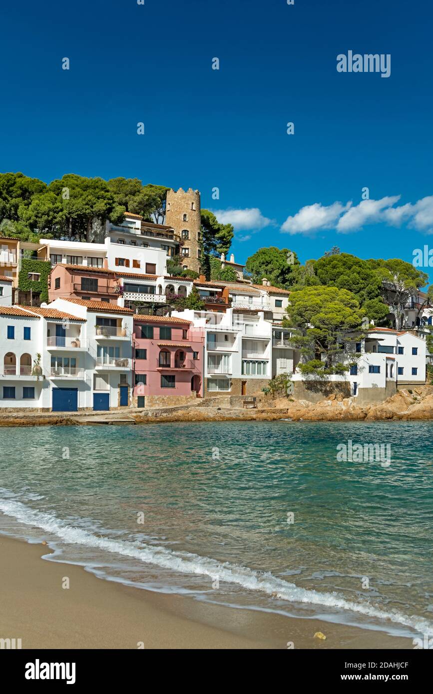 BEACH CALA SA TUNA BEGUR COSTA BRAVA CATALONIA SPAIN Stock Photo - Alamy