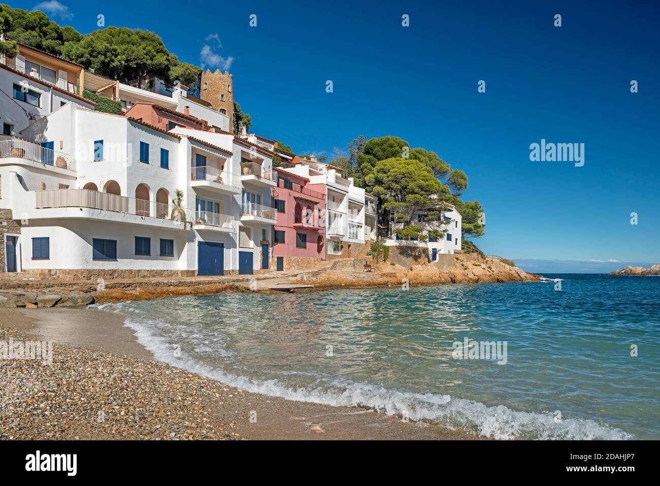 BEACH CALA SA TUNA BEGUR COSTA BRAVA CATALONIA SPAIN Stock Photo - Alamy