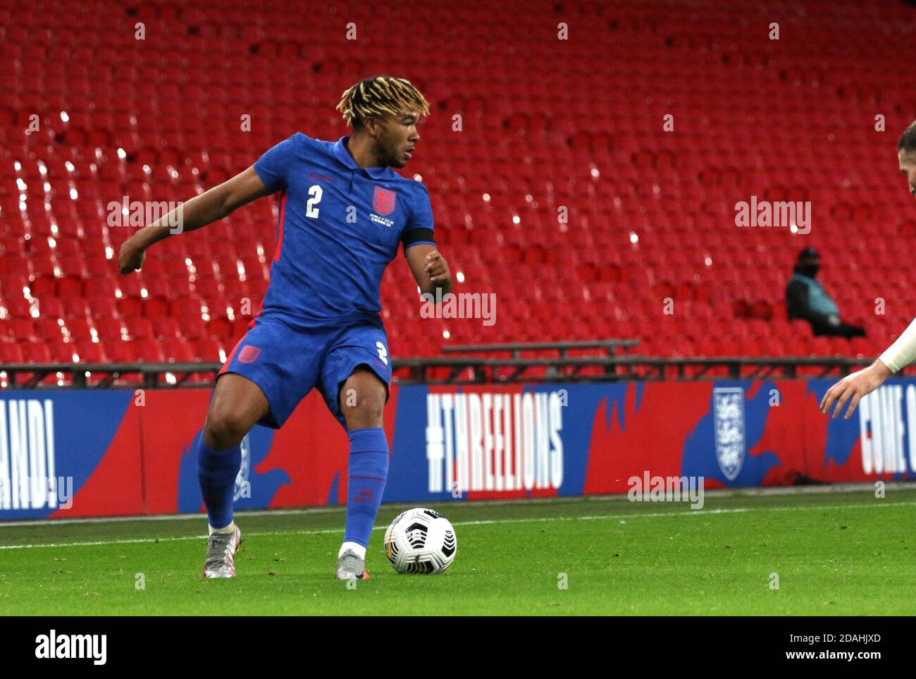 London, UK. 12th Nov, 2020. Reece James (England), at the England v ...