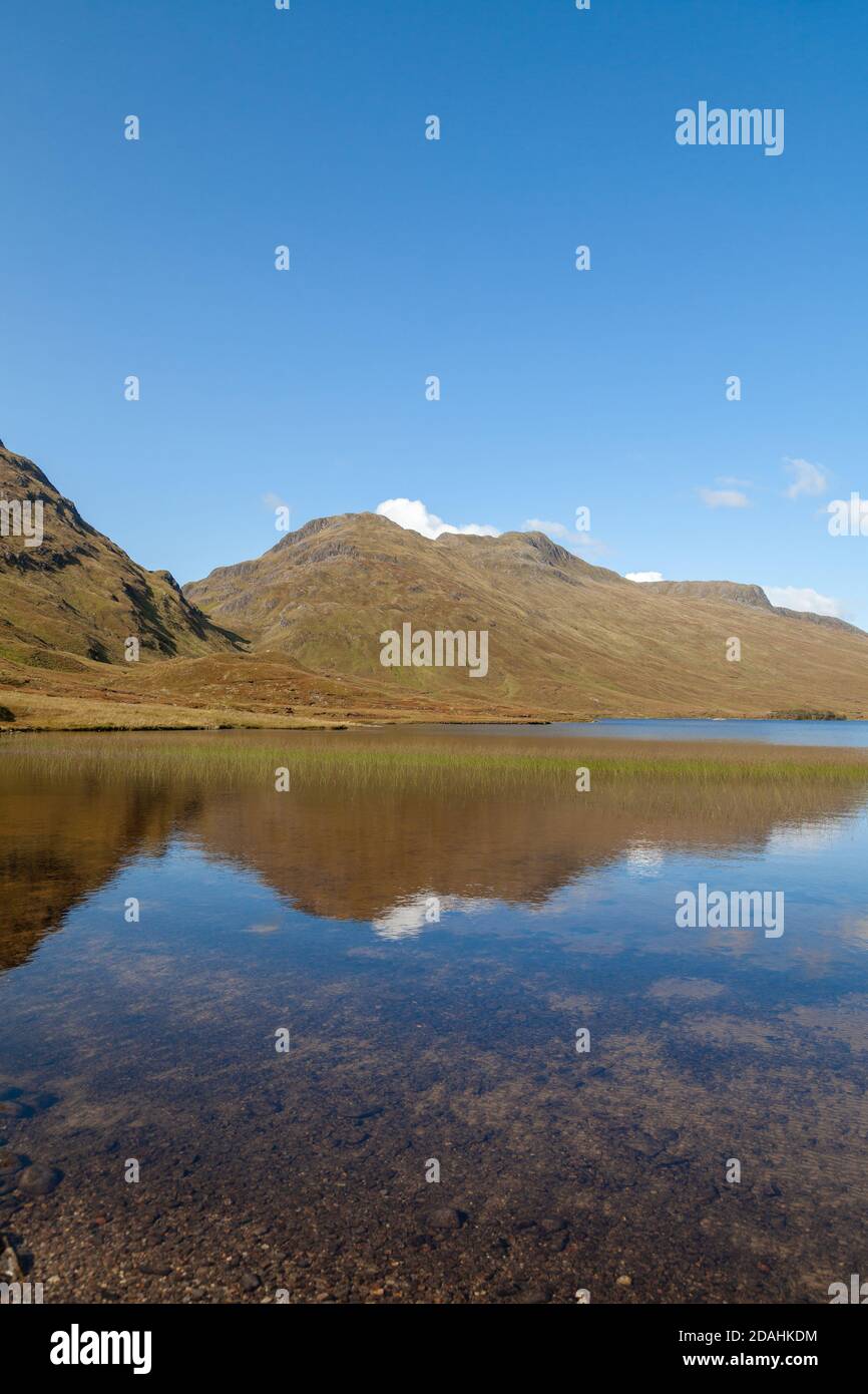 Scenic scottish loch reflection hi-res stock photography and images - Alamy