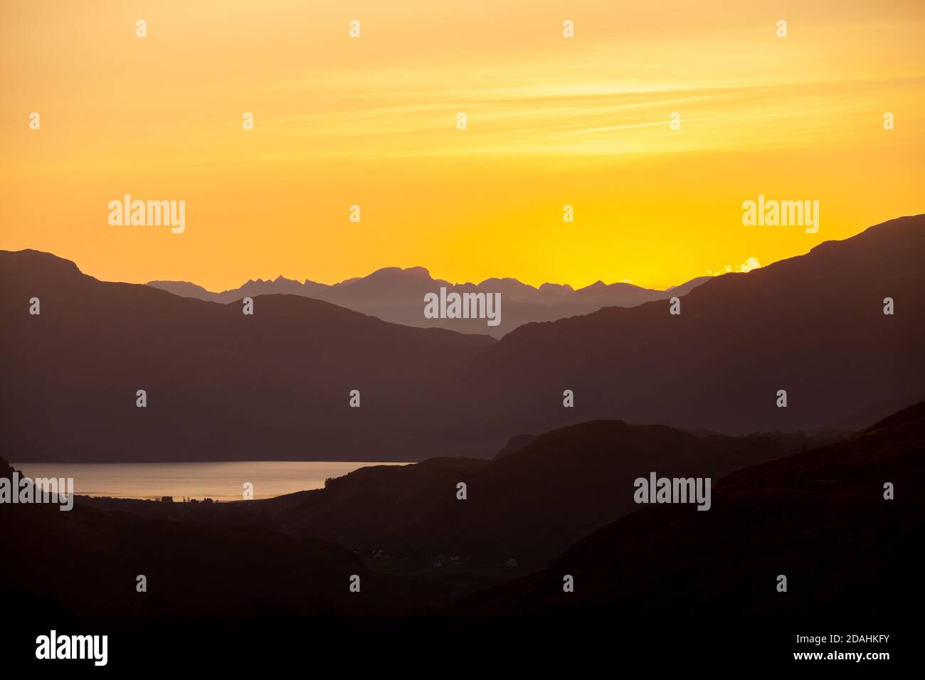 Beautiful sunset scotland hi-res stock photography and images - Alamy