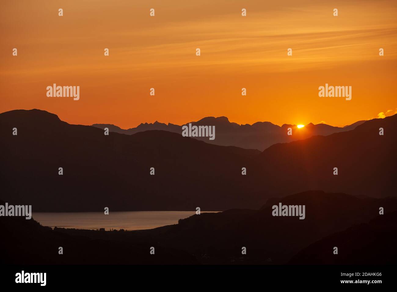Beautiful sunset scotland hi-res stock photography and images - Alamy