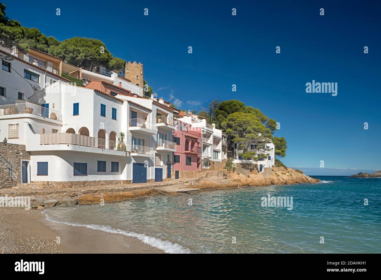 BEACH CALA SA TUNA BEGUR COSTA BRAVA CATALONIA SPAIN Stock Photo - Alamy
