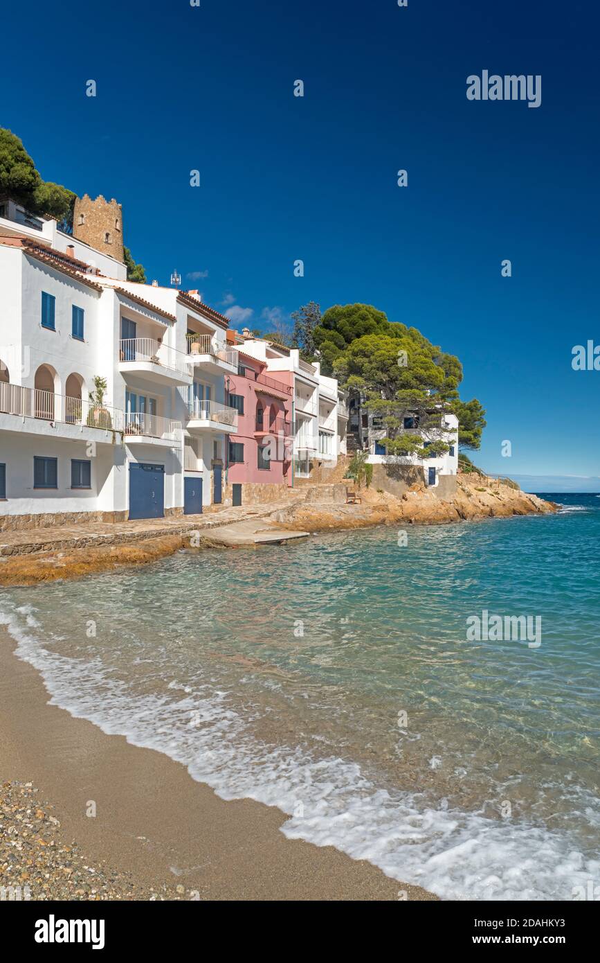 BEACH CALA SA TUNA BEGUR COSTA BRAVA CATALONIA SPAIN Stock Photo - Alamy