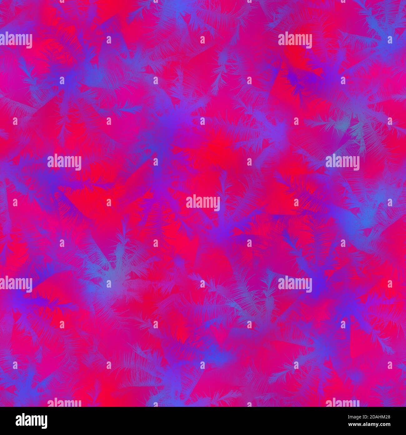 Seamless intense red and blue leaf pattern Stock Photo - Alamy
