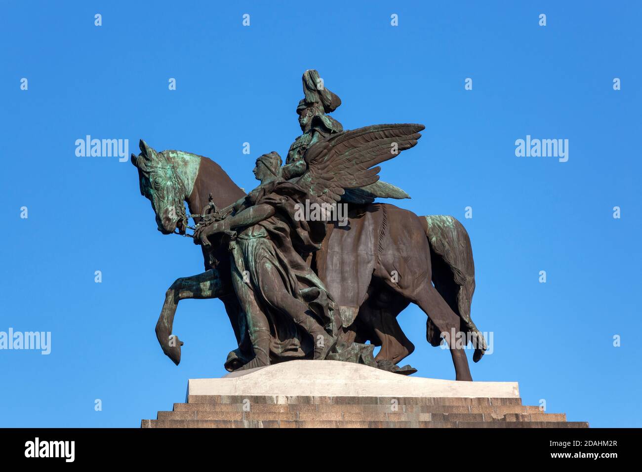 Emperor wilhelm monument rider statue hi-res stock photography and ...