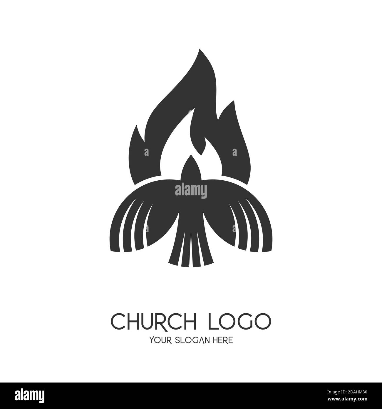 Holy Spirit Logo Vector