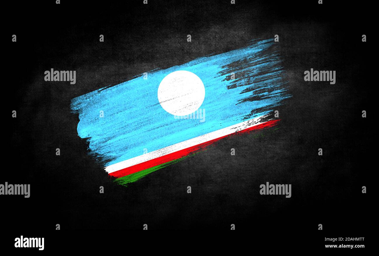 Sakha flag hi-res stock photography and images - Alamy