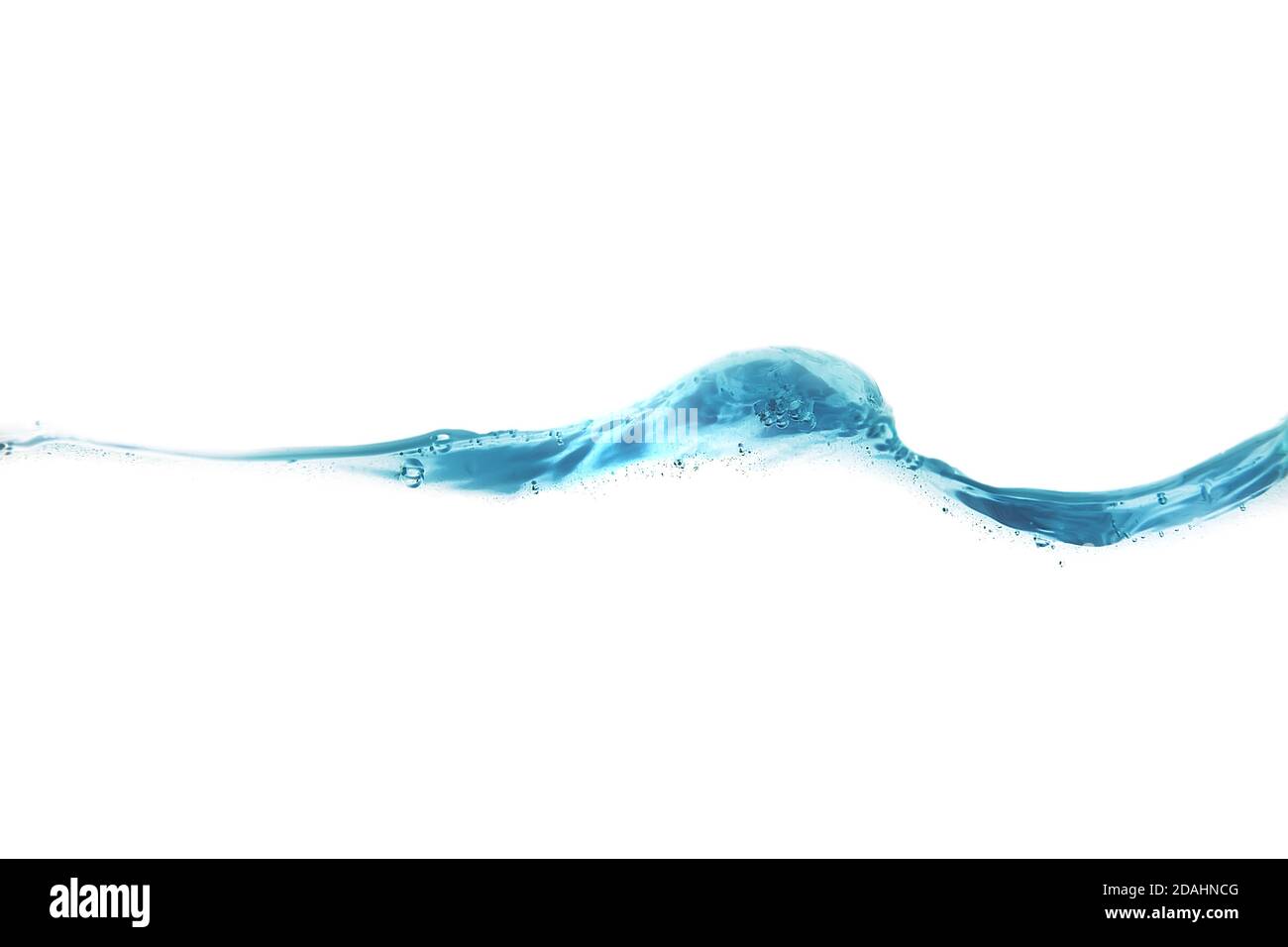 clear water wave isolated on white background Stock Photo - Alamy