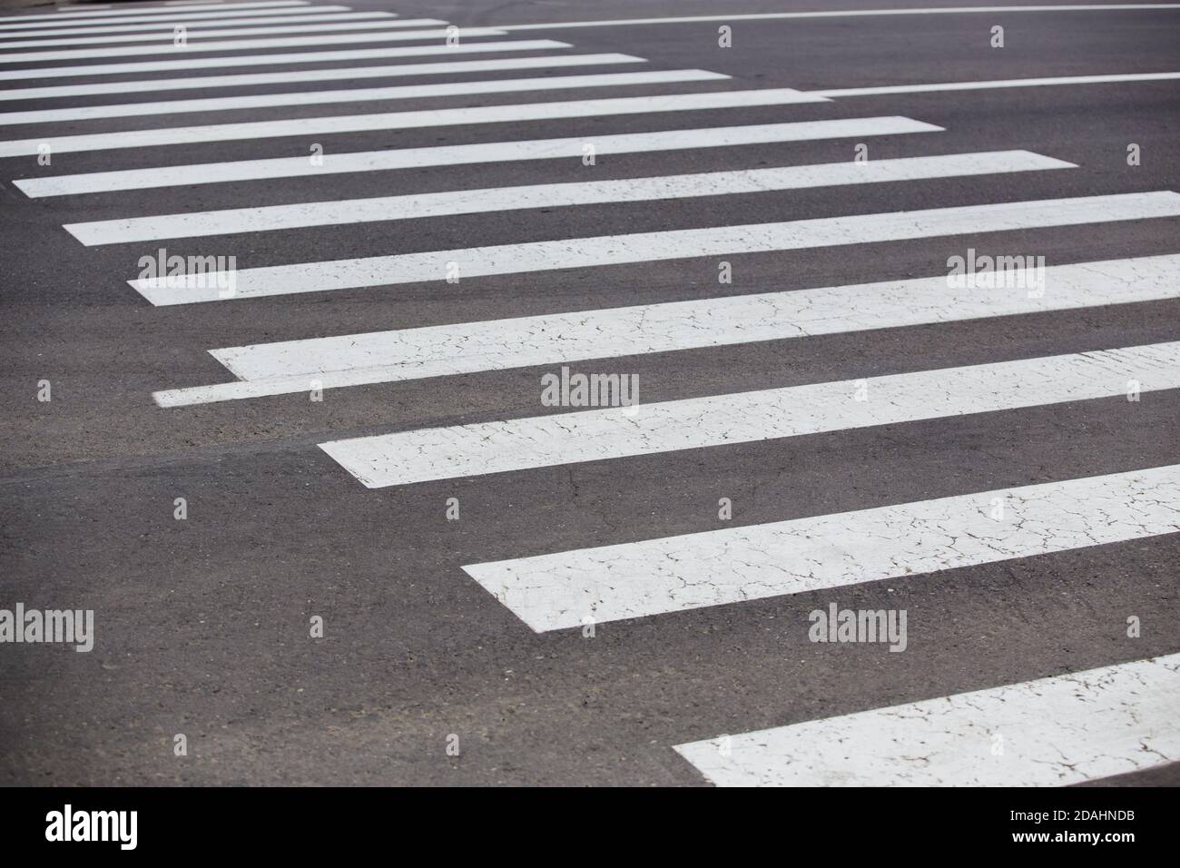 White lines crosswalk on hi-res stock photography and images - Alamy