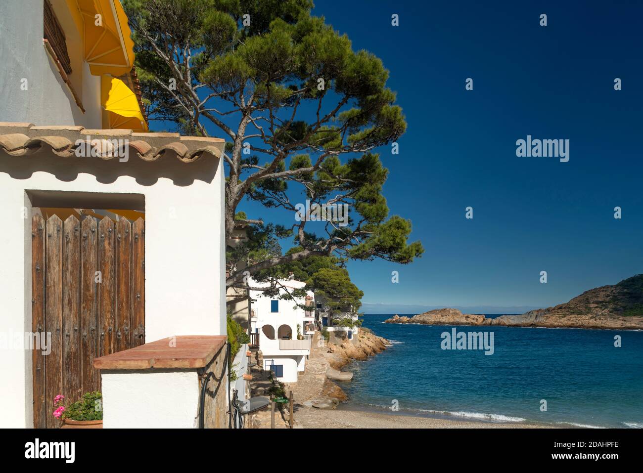 BEACH CALA SA TUNA BEGUR COSTA BRAVA CATALONIA SPAIN Stock Photo - Alamy