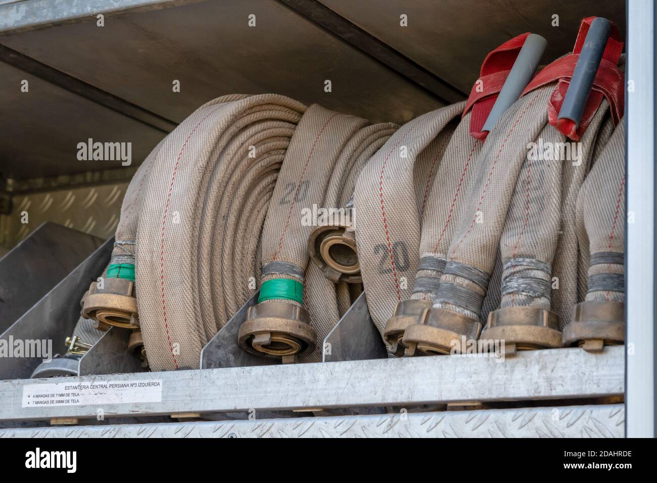 Fire hose rescue long hi-res stock photography and images - Alamy