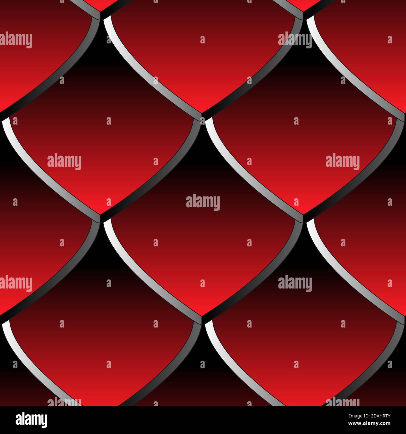 Seamless red chain mail dragon scales. Dragon scale. Simple background ...