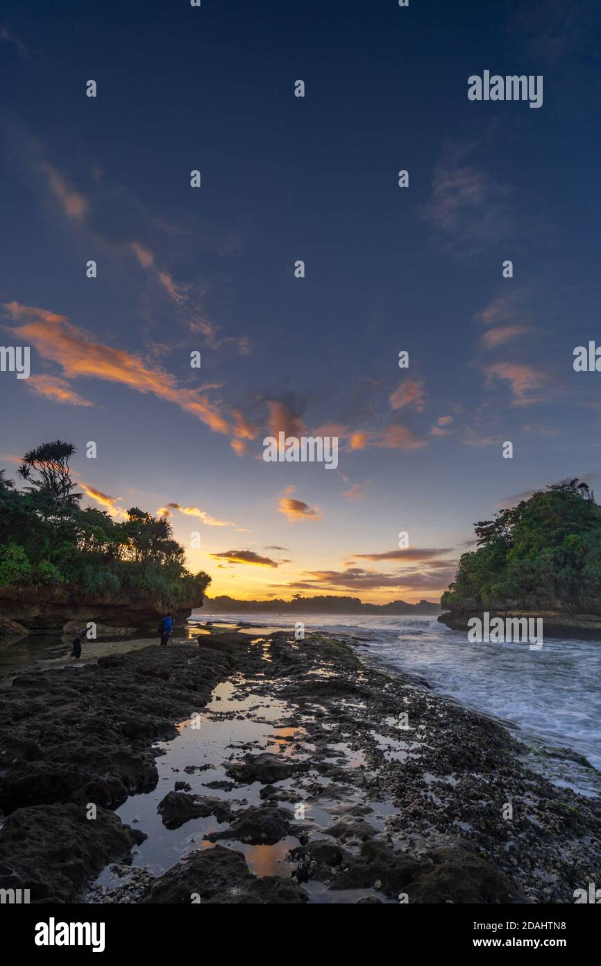 Beach in Malang Indonesia Stock Photo - Alamy