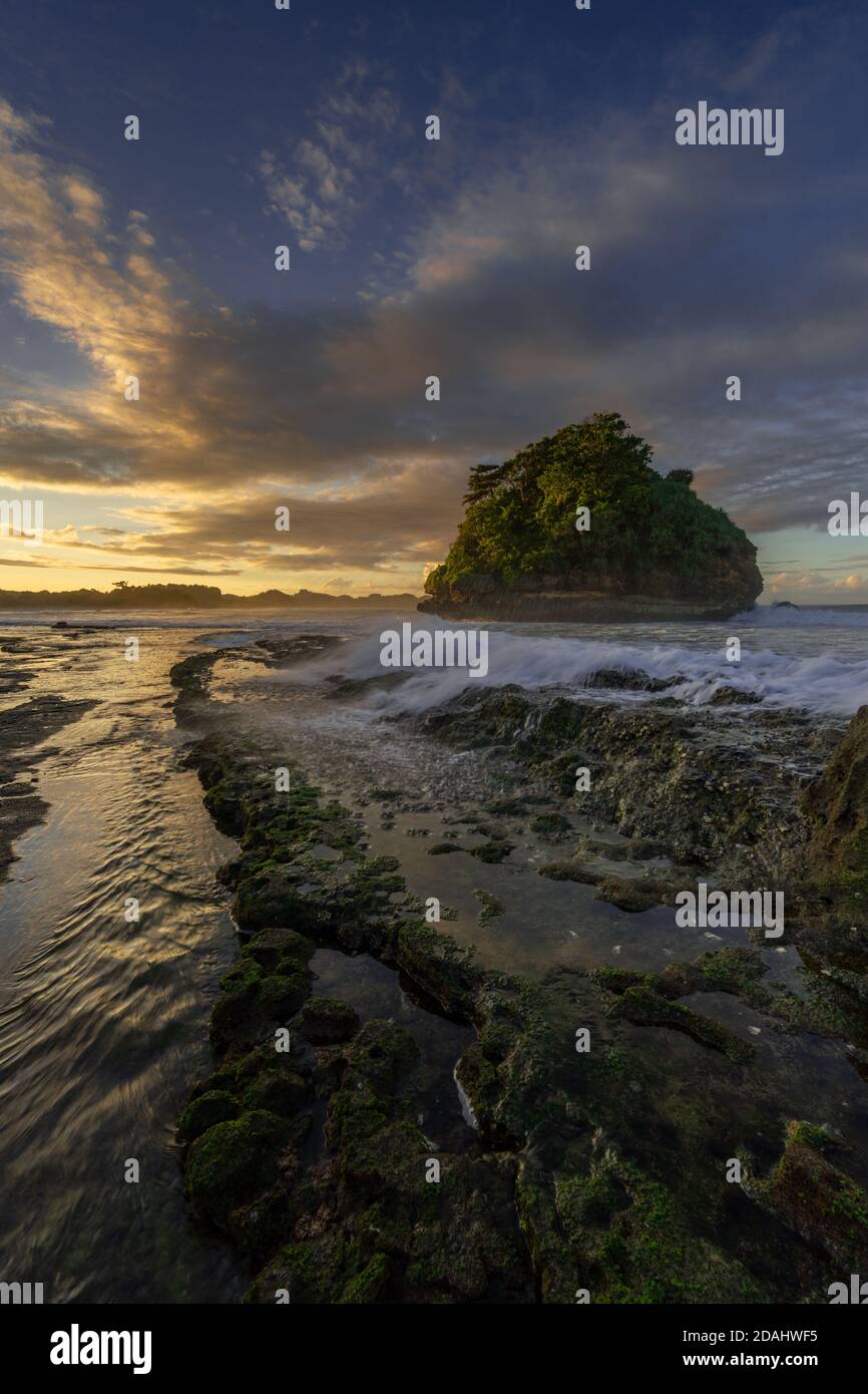 Beach in Malang Indonesia Stock Photo - Alamy