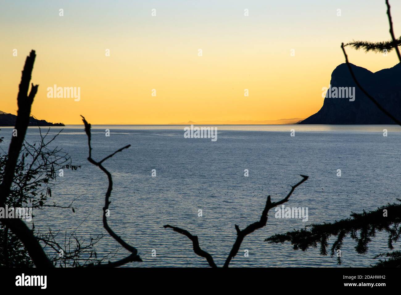 dawn, lake, sunset, village, sunrise, nature, sky, water, landscapes ...