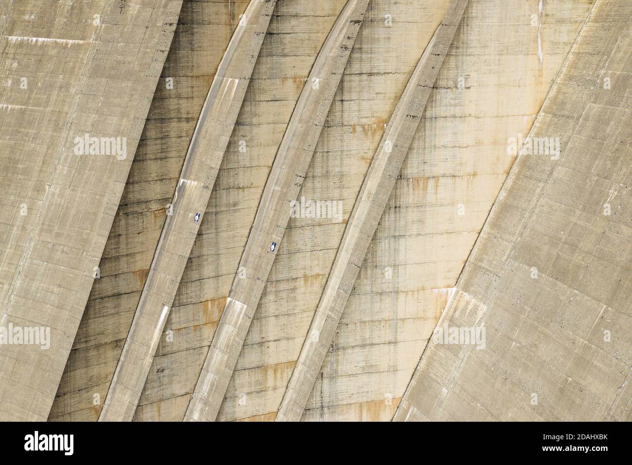 Bubal Dam in Tena Valley, Pyrenees, Huesca province, Aragon in Spain ...