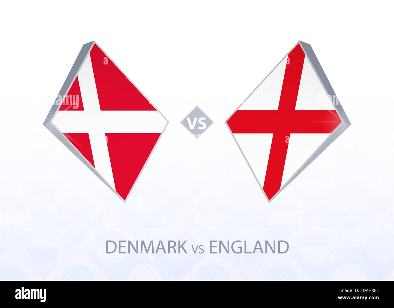 Euro 2020 england denmark Stock Vector Images - Alamy