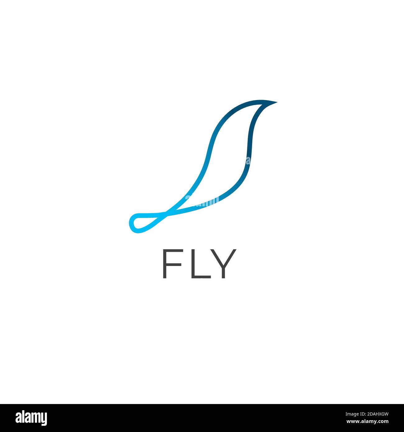 Fly vector logo. Fly emblem Stock Vector Image & Art - Alamy