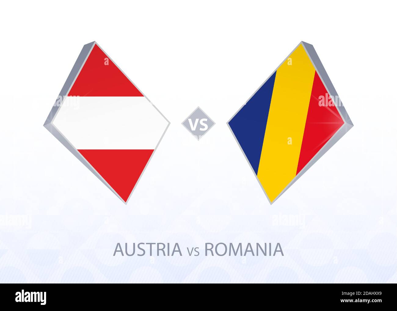 Europe football competition Austria vs Romania, League B, Group 1 ...