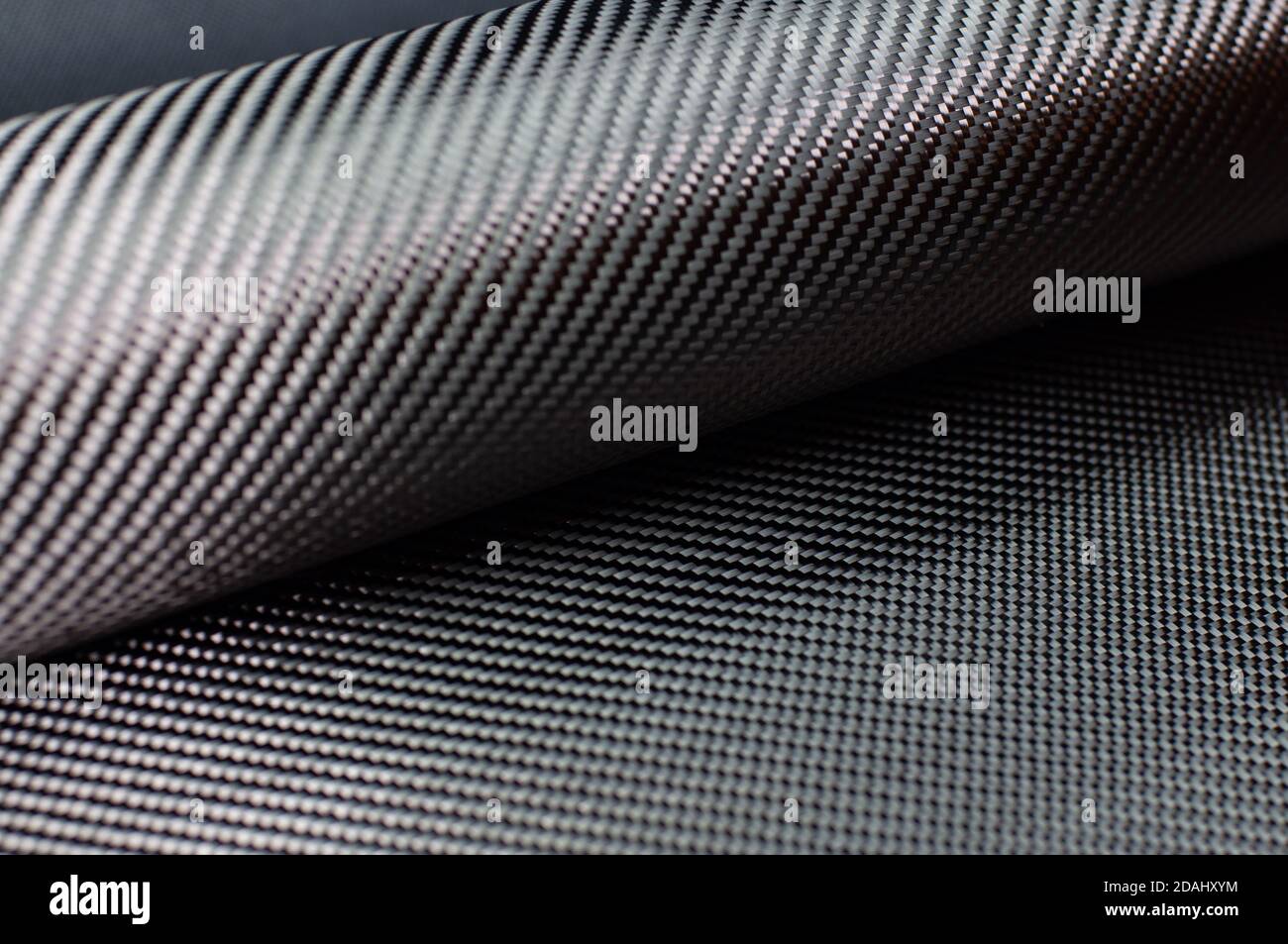 Twill weave carbon fiber roll Stock Photo - Alamy